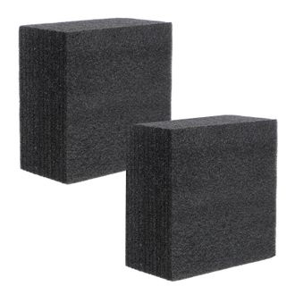 Angoily 2 St&uuml;ck Steckmasse Schaumstoffplatten f&uuml;r Blumenarrangements Hochdichte Schwarze Schaumstoffbasis f&uuml;r Trocken Kunstblumen Leicht und Stabil f&uuml;r Hochze