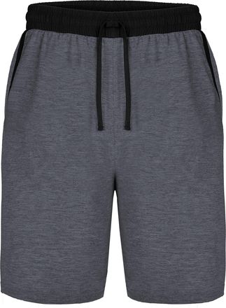 Ladeheid Herren Schlafanzughose kurz Herren Kurz Hose mit Taschen Shorts LA40-253 (Dunkelmelange-Schwarz, XXL)