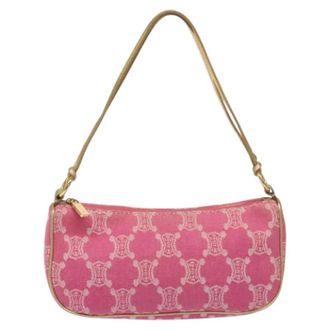 Celine Pre-owned Toile sacs-celine - Femme - Pre-owned - Rose - Taille: ONE Size