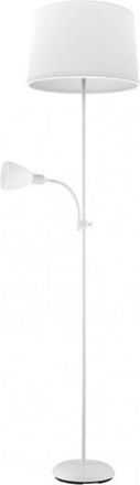 Fabrilamp Fabrilamp - Floor De Salon Rilon 1xe27+1xe14 C/lector WhiteWhite lampshade 175,5x40x40 Cm brand