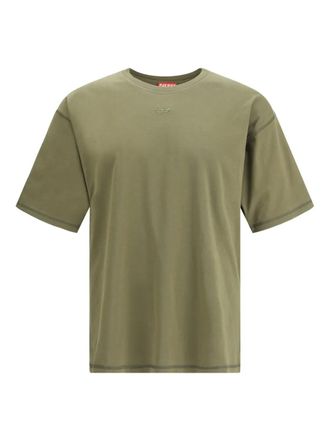 Diesel Besticktes Lucien T-Shirt - Grün