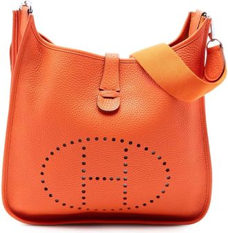 Herm&egrave;s Hobo Bags - Clemence Evelyne III GM - Gr. unisize - in Orange - f&uuml;r Damen