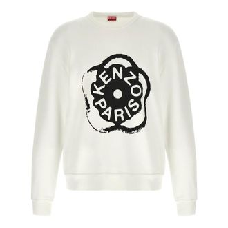 Kenzo Boke Flower 2.0 Sweatshirt - - Sweatshirts & Hoodies - Herren - Wei&szlig; - L