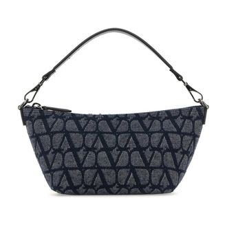 Valentino Garavani Toile Iconographe Handtasche - - Bags - Herren - Blau - ONE SIZE