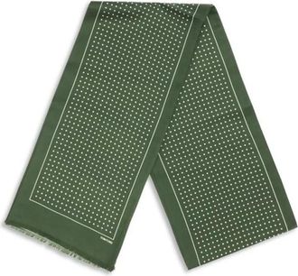 Tom Ford Homme, Accessoires, Multicolore, Taille: ONE Size Foulard en soie &agrave; pois