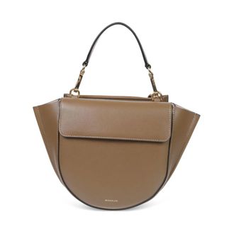 Wandler Sac port&eacute; &eacute;paule en cuir de veau - Femme - Sacs - Brun - Taille: ONE Size