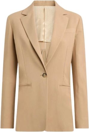 Pantaloni Torino Femme, Vestes, Beige, Taille: 42 FR Jacket Corda
