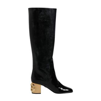 Dolce & Gabbana Vally High Boots - - Shoes - Damen - Schwarzk - 36 EU