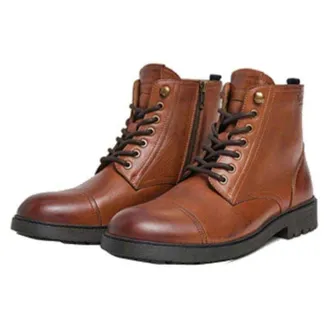 Pepe Jeans London Herren Fred Land Kalt gefüttert Langschaft Stiefel & Stiefeletten, Braun/Hellbraun, 41 EU