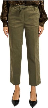 Manila Grace Damen, Hosen, Gr&uuml;n, MGr&ouml;&szlig;e