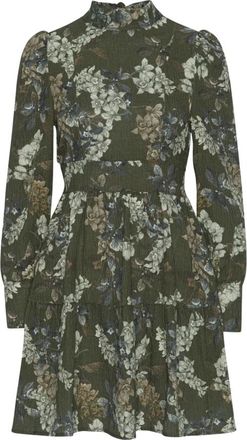 Americandreams Americandreams, Femme, Robes, Vert, Taille: 42 FR Laila Cotton Bow Dress