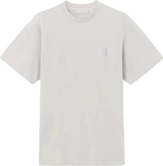 Stone Island Homme, Tops, Beige, Taille: M Ghost Cotton Jersey Crepe T-Shirt