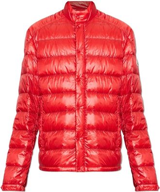 Moncler Homme, Vestes, Rouge, Taille: M Selves Down Jacket
