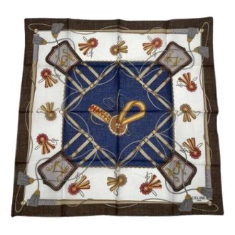 Celine Foulard en soie Pre-owned - Femme - Pre-owned - Multicolore - Taille: ONE Size