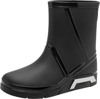 Generic Chaussure Cuisine Homme Femme Bottes Antid&eacute;rapantes Imperm&eacute;ables Securite avec Embout Acier r&eacute;sistantes aux intemp&eacute;ries Semelle int&eacute;rieure de jardin d