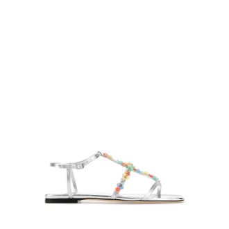 Jimmy Choo London Gwyn/Daisy Flat - - Shoes - Damen - Wei&szlig; - 41 EU