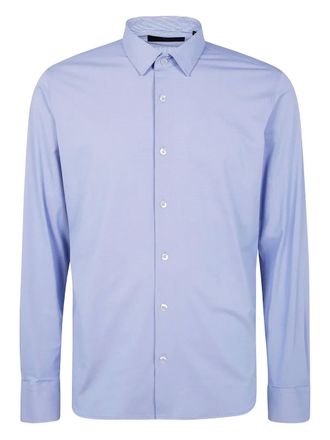 Roberto Ricci Design chemise Oxford Open - Bleu