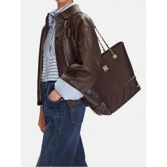 Nine West Handtasche Nine West C-TRINITY-KY090 Braun