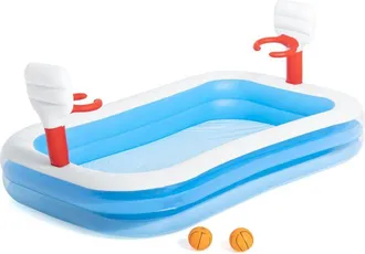Bestway Family Pool Basketball 251 x 168 x 102 cm, eckig