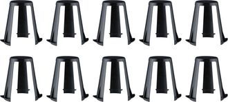 Paulmann 92401 Zubehör Abstandshalter für Einbauleuchten 10er-Set 62-90mm Schwarz Kunststoff