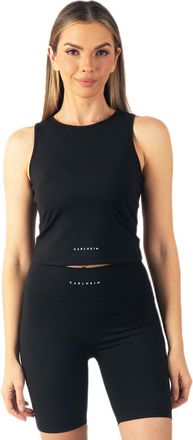 Carlheim Womens Serenita Active Collection Tank top, Black, X-Small