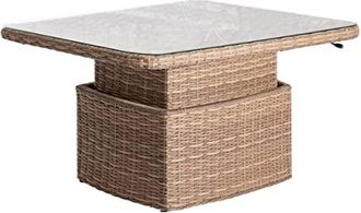 Hesperide Table Basse carr&eacute;e relevable Moor&eacute;a Savana