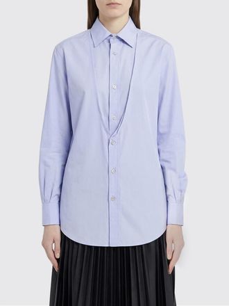 Maison Margiela Chemise Femme couleur Bleu