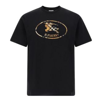 Burberry Homme, Tops, Noir, Taille: 2XL Seth T-shirt