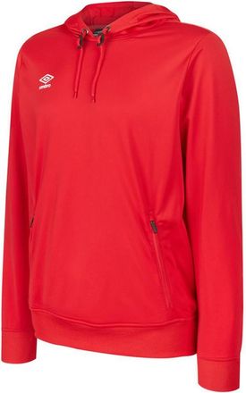 Umbro Herren Club Essential Polyester-Hoodie (Vermillion)
