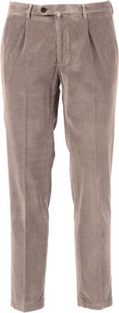 BRIGLIA 1949 Hose aus Cord - Braun