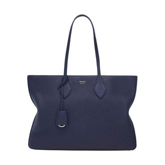 Ferragamo Femme, Sacs, Bleu, Taille: ONE Size Grand cabas en forme d&eacute;toile avec fermeture &eacute;clair sur le dessus