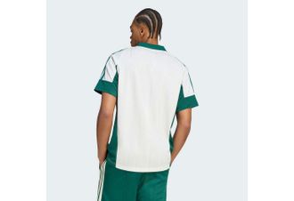 adidas T-Shirt CLIMACOOL LUX TIRO CREST GRAPHIC POLO sportlicher Stil, aus Polyester, mit climacool