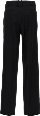 Paco Rabanne Wool Trousers - Black