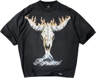 Represent Represent, Homme, Tops, Noir, Taille: M British Cowboys T-Shirt