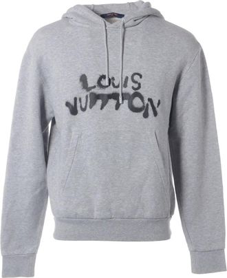 Louis Vuitton hoodie à logo imprimé (2021) - Gris