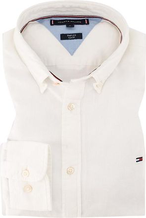 Tommy Hilfiger Herren Hemd weiß Slim Fit