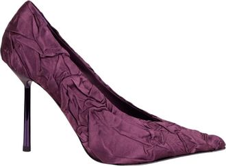 Le Silla Clivage Crinkled-Fabric Pumps - - Shoes - Damen - Lila - 37 1/2 EU
