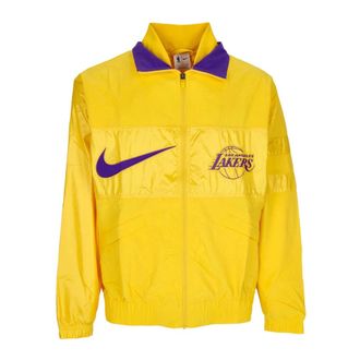 Nike NBA Courtside Leichte Jacke - - Sport - Herren - Gelb - L