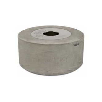 Kiini Kiini - bora Freistehender Tischkamin Outdoor-Biokamin + 1L ethanolfrei Grau