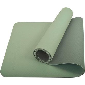 Schildkrot Fitness Matte Schildkr&ouml;t Yogamatte 4 mm BICOLOR, Gr&uuml;n-Moosgr&uuml;n, in Tragetasche, 960162