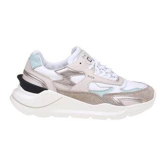 D.A.T.E. Fuga Nylon Cream Sneakers - - Shoes - Damen - Mehrfarbig - 37 EU