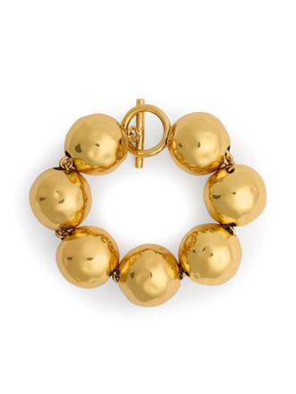 Patou bracelet &agrave; d&eacute;tailes de sph&egrave;res - Or