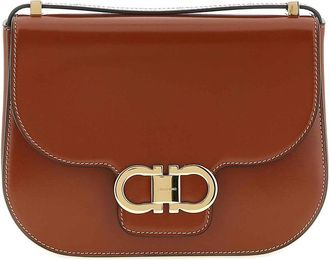Ferragamo Sac Port&eacute; &Eacute;paule - Marron