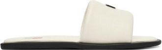 Tommy Jeans Pantoletten Tjw Soft Padded Casual Slide EN0EN02950 Wei&szlig;