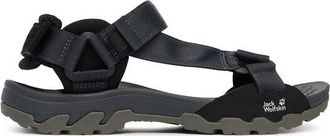 Jack Wolfskin Sandalen Ridge A65590 Schwarz