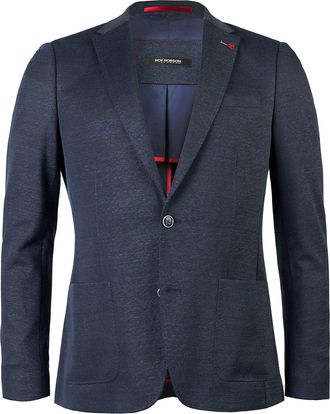 Roy Robson Herren Sakko Slim Fit (DE/NL/SE/PL, Numerisch, 48, Regular, Regular, dark blue)