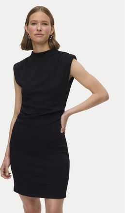 Vero Moda Kleid für den Alltag Nelli 10335685 Schwarz Slim Fit