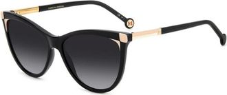Carolina Herrera unisex, Accessoires, Noir, Taille: 57 MM Lunettes Authentiques Premium avec Service de Qualité Supérieure