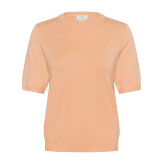 Kaffe Rundhals-Strickwaren - - Knitwear - Damen - Orange - S