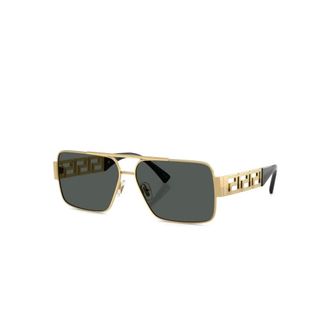 Versace Homme, Accessoires, Jaune, Taille: 61 MM Ve2290 Lunettes de soleil